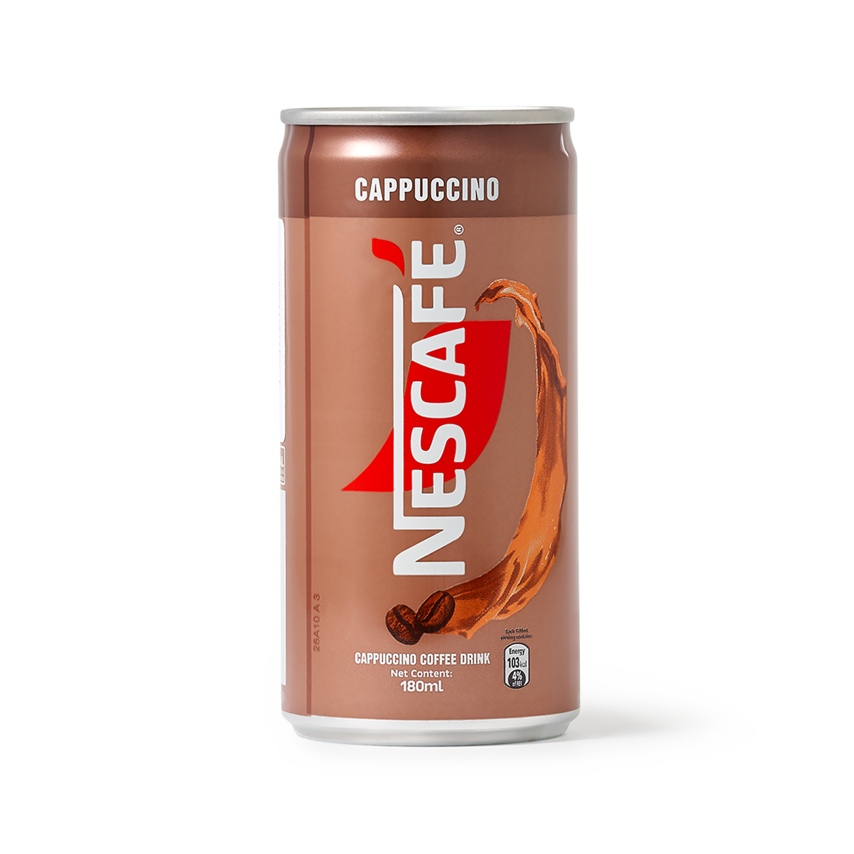 Напиток кофейный NESCAFE Cappuccino, 180 мл, в металлической банке