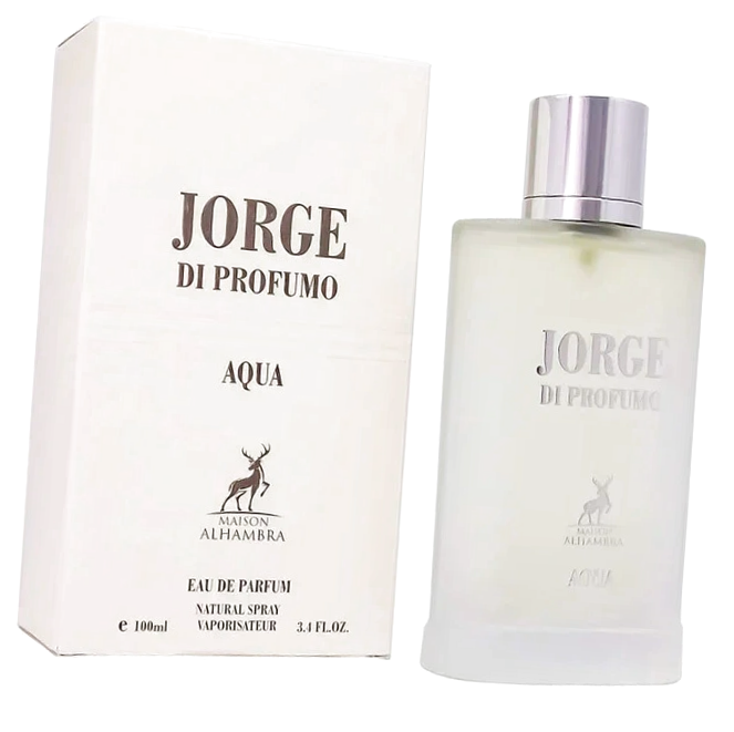Мужская парфюмерная вода Alhambra Jorge Di Profumo Aqua 100 мл - Альхамбра Хорхе Ди Профумо