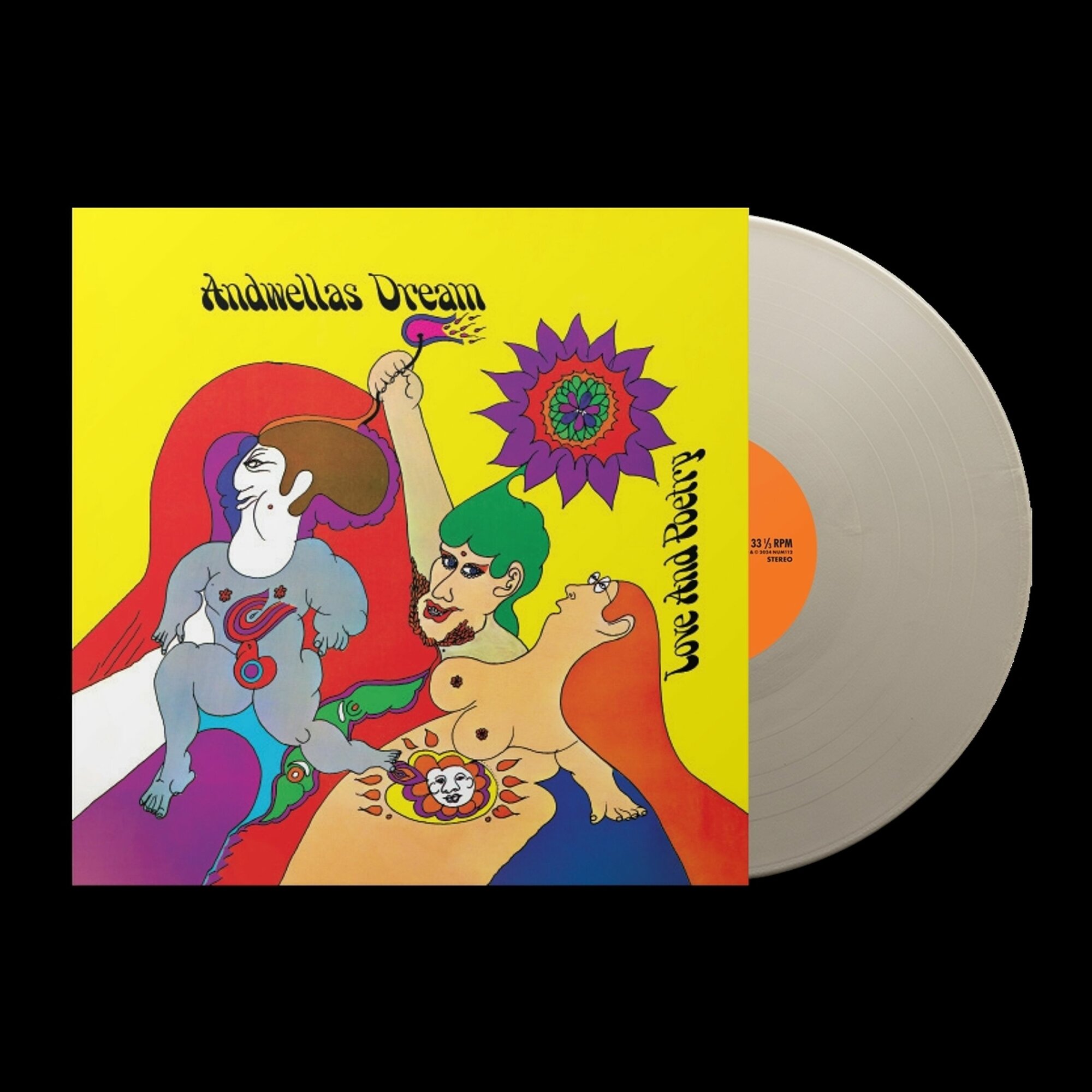 Виниловая пластинка Andwella's Dream - LOVE AND POETRY (Cream Vinyl) (LP) (1 LP)