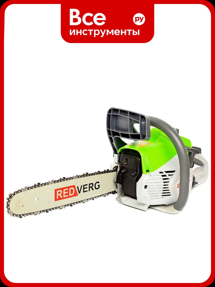 Бензопила REDVERG RD-GC38-14, 1.47 кВт, 37.2 см , 35 см, 20 м/с