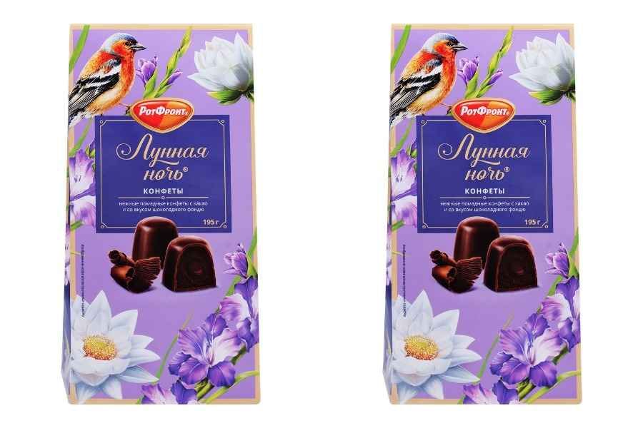 РотФронт Конфеты Лунная ночь 195 г, 2 шт