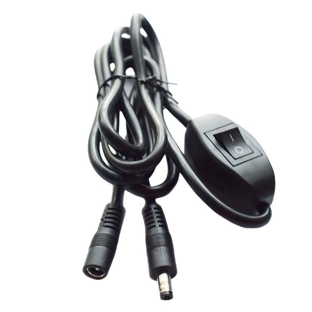 Удлинитель питания DC12V 15A 5.5x2.1mm, 1.5m - 5,5×2,5 мм
