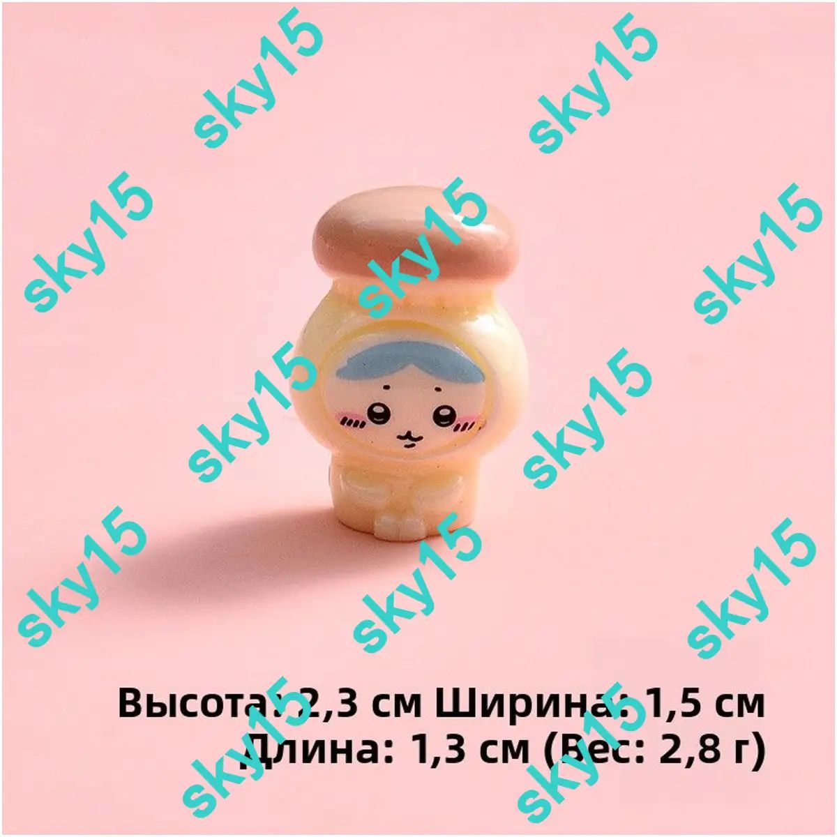 Фигурка мини Chiikawa, коллекционная игрушка из пластика, высота 2 см, для детей и коллекционеров
