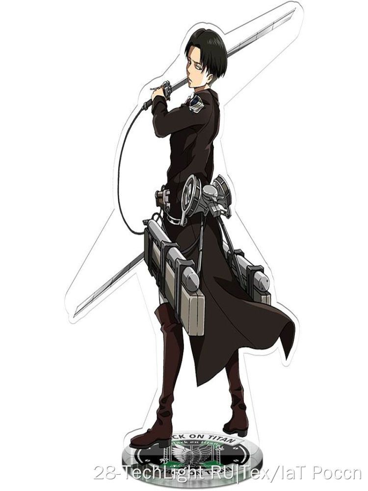 Акриловый стенд Attack on Titan (Shingeki no Kyojin) коллекционный сувенир для стола