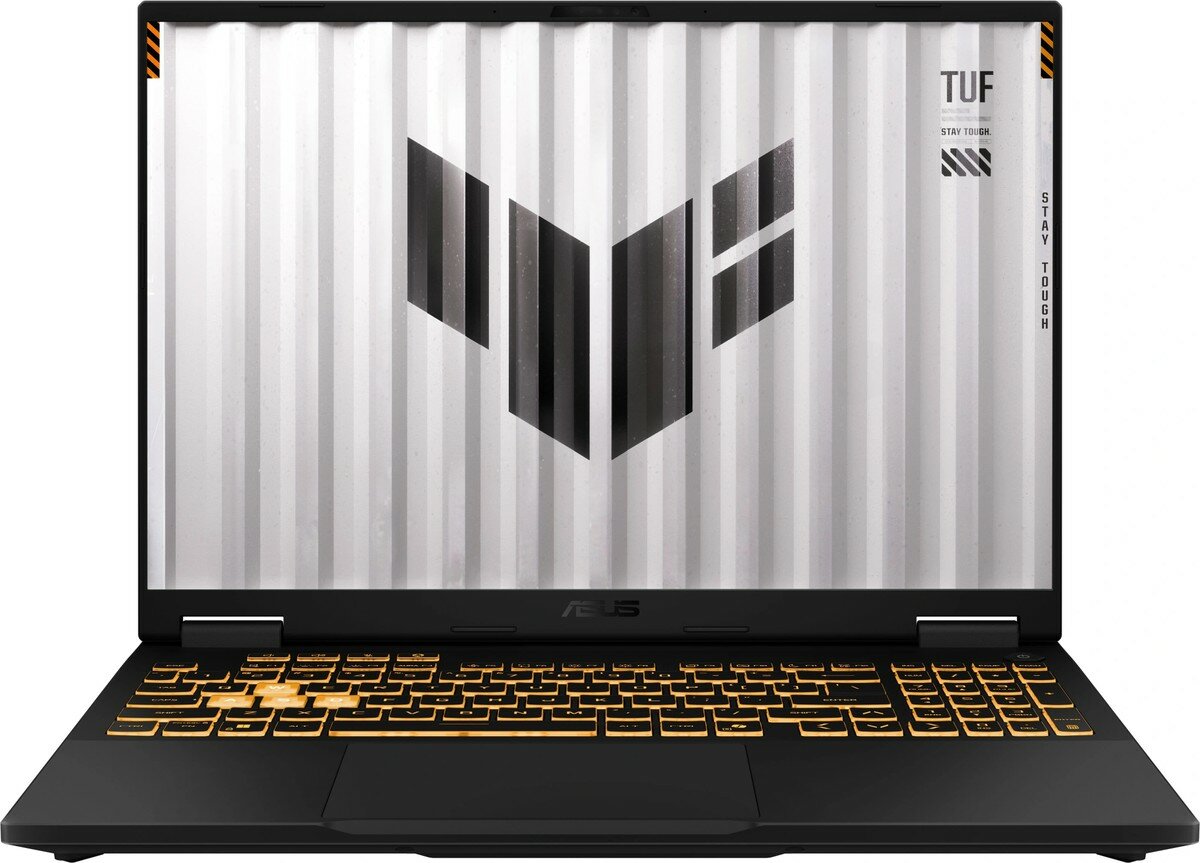 Ноутбук ASUS TUF Gaming F16 FX608JPR-RV211, 16", 2025, IPS, Intel Core i7 14650HX 2.2ГГц, 16-ядерный, 16ГБ DDR5, 512ГБ SSD, NVIDIA GeForce RTX 5070 - 8 ГБ, TGP 115Вт, без опера