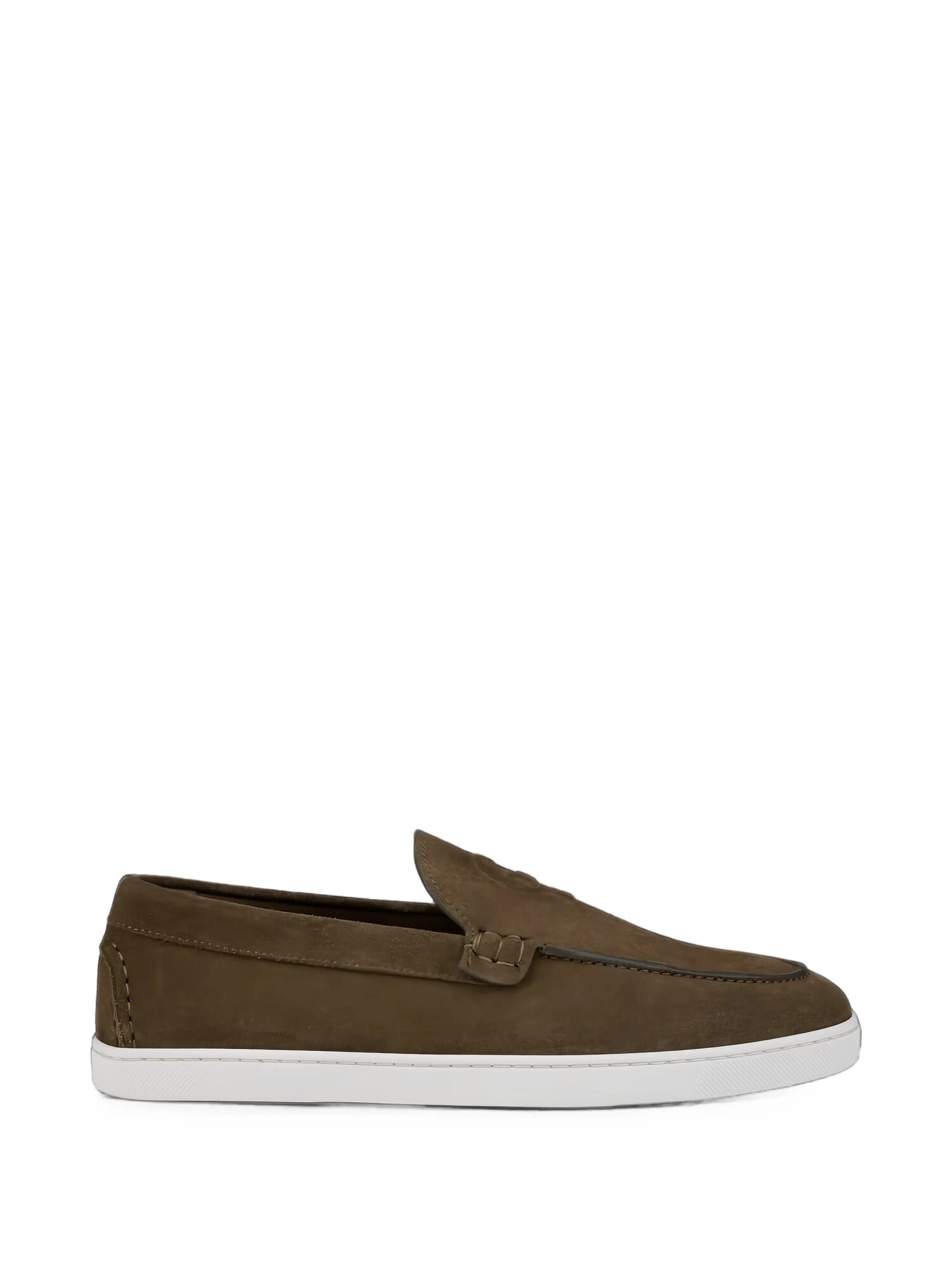 Лоферы Christian Louboutin NeoCL Boat logo-debossed loafers