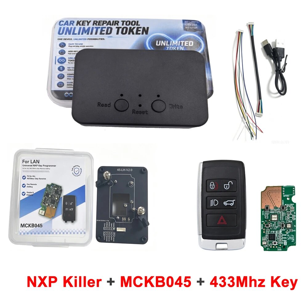 Супер-адаптер NXP Killer MCKB045, совместимый со всеми чипами NCF29XX, для tool adapter 433key