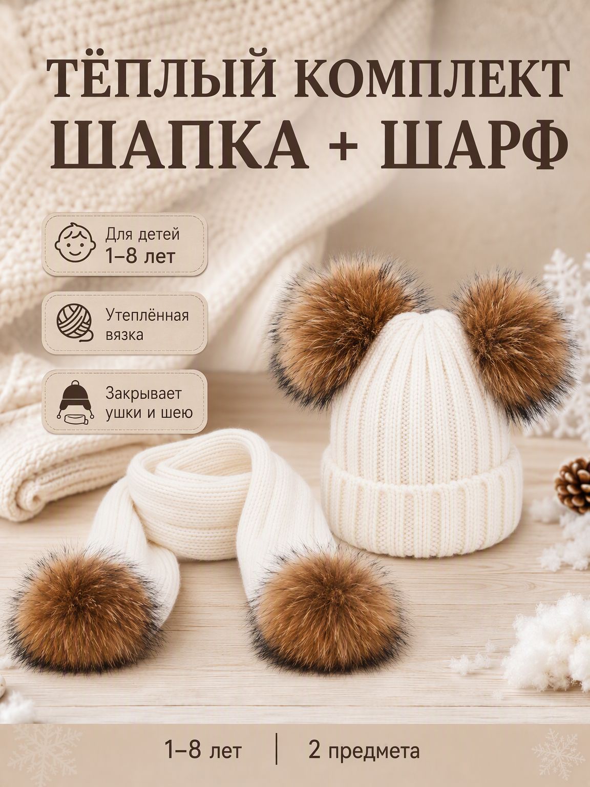 Шарф-капюшон
