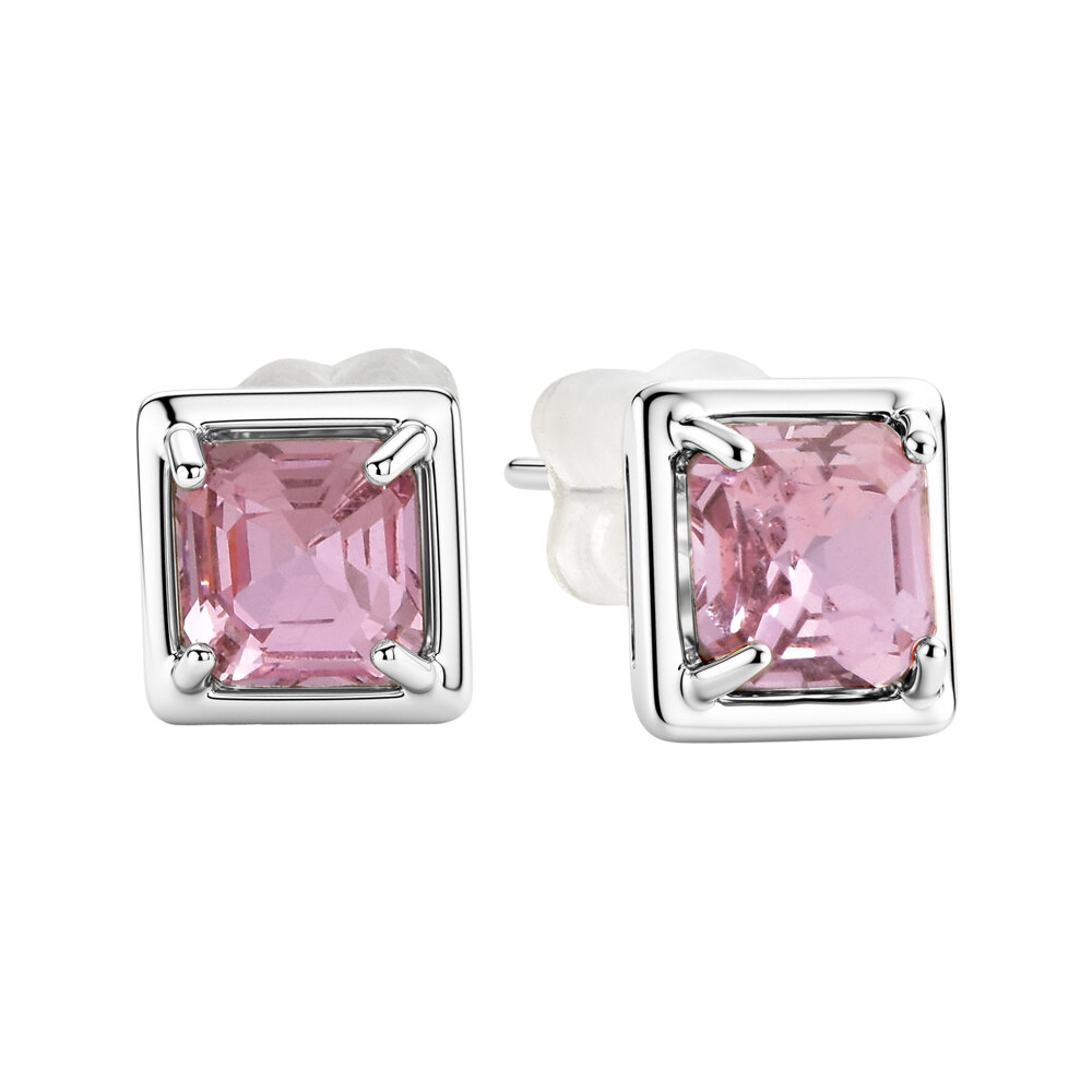 серьги из серебра