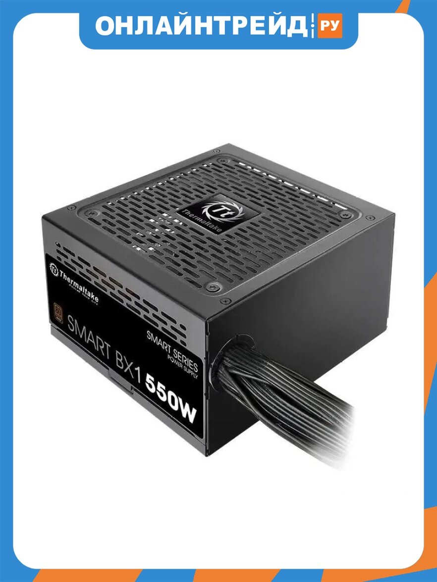 Блок питания Thermaltake ATX, 550W, Smart BX1 SE 80 Plus Bronze (PS-SPD-0550NNSAB-1)