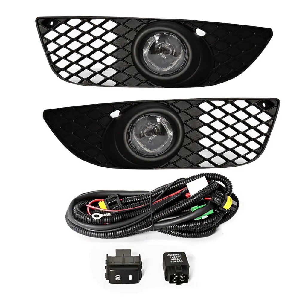 Комплект Противотуманных Фар Mitsubishi Lancer 2008-2013: Яркие Галогенные Лампы С Whole Set