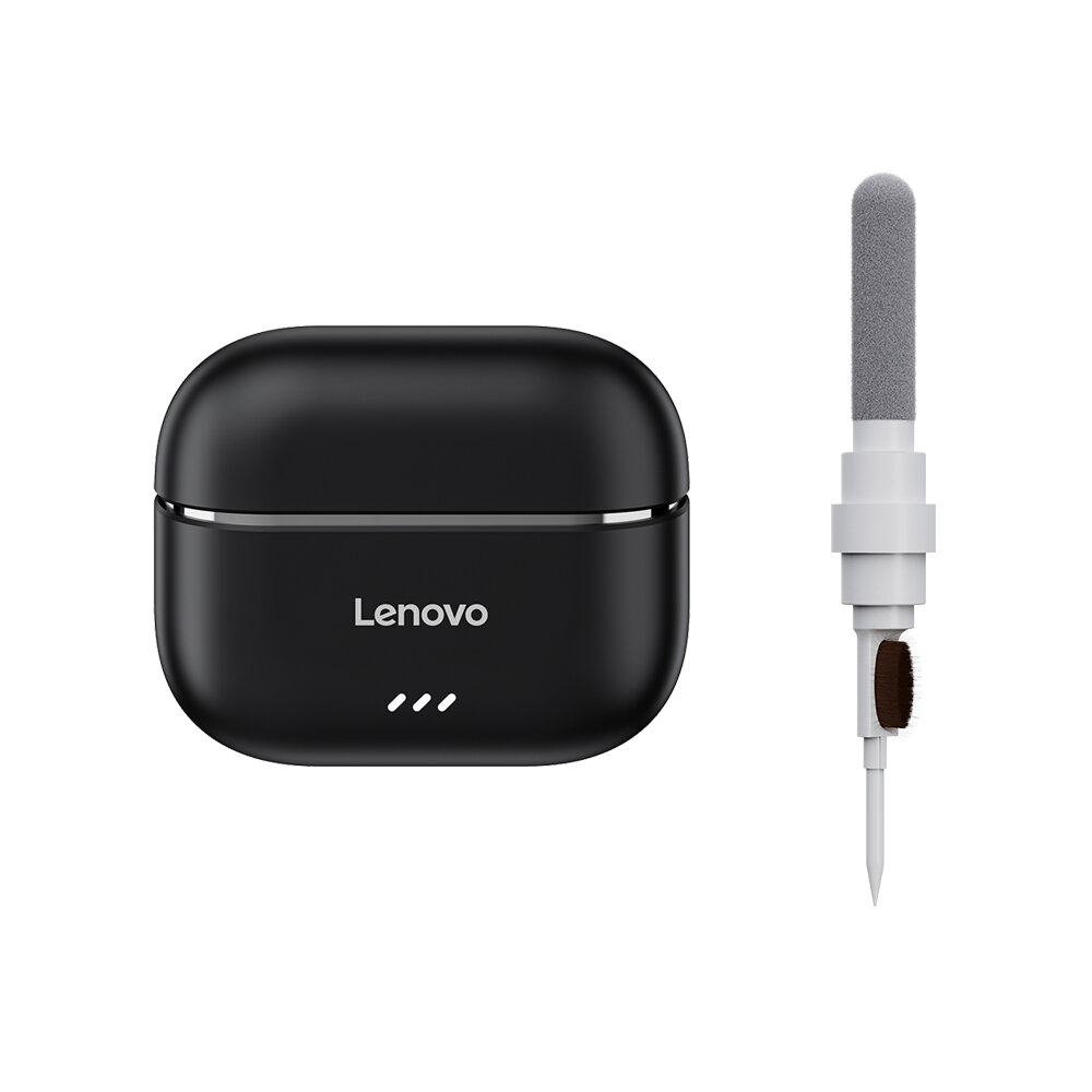 Беспроводные наушники Lenovo Elite Series черные, с cleaning pen