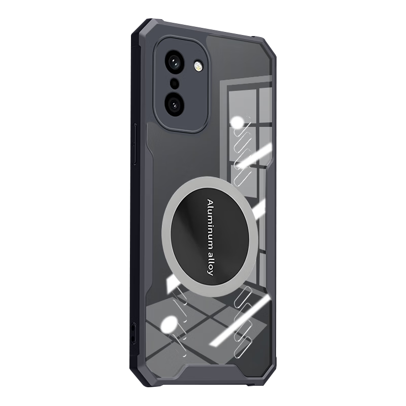 Freeson OnePlus Ace 6T Полная защита телефонного чехла с металлическим магнитным охлаждением прозрачный простой дизайн