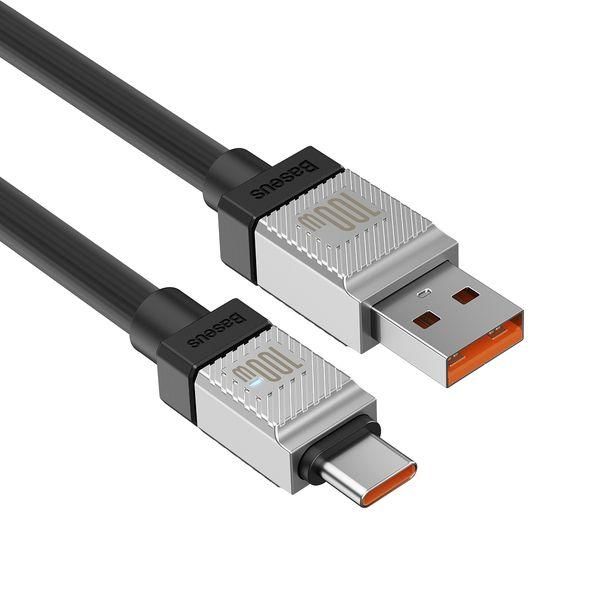 Кабель USB - Type-C Baseus CoolPlay 100Вт 1 м черный