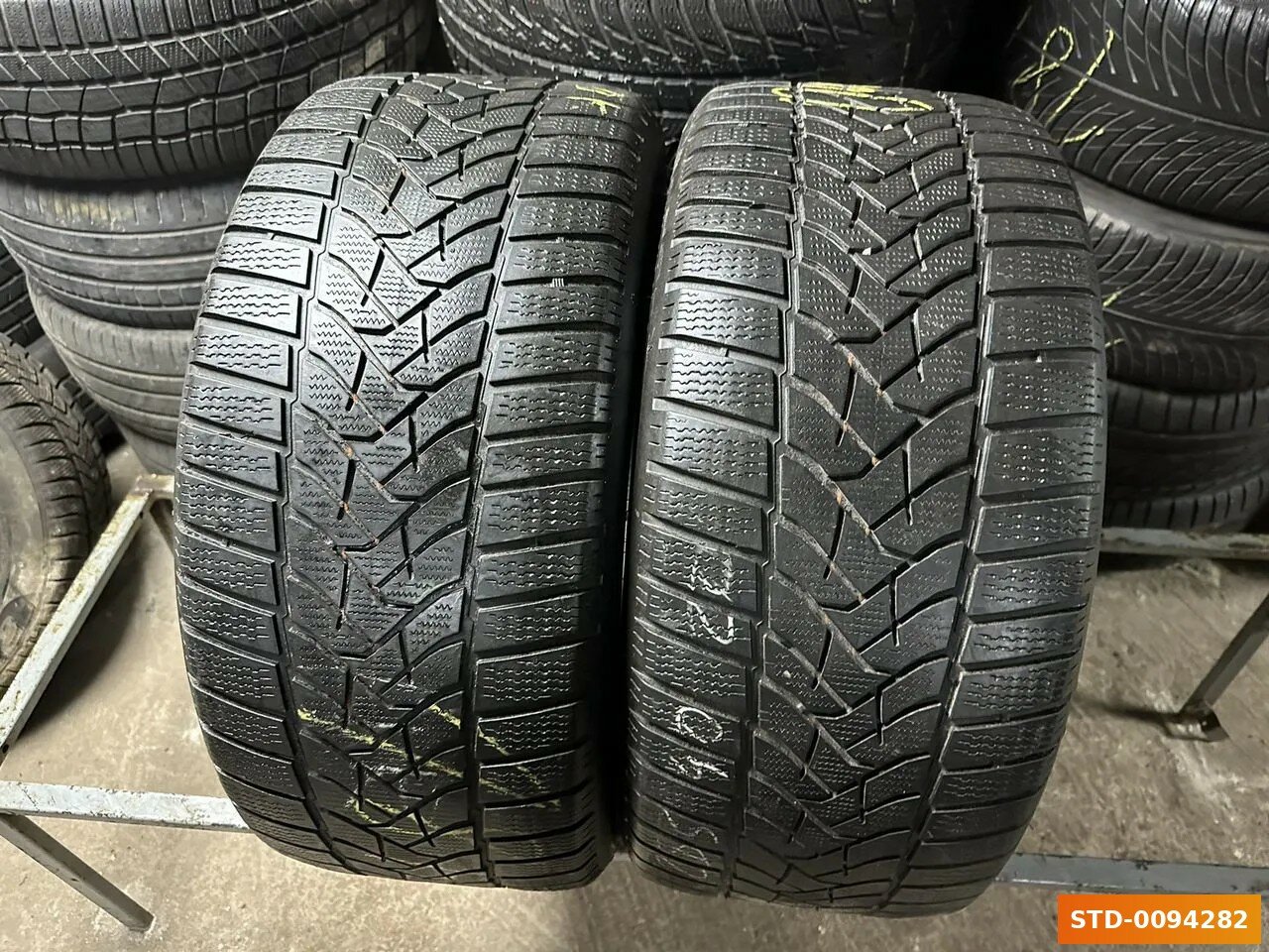 Комплект (2 шт) зимних БУ шин Dunlop Winter Sport 5 SUV 285/40 R20 50% износ 7767105554