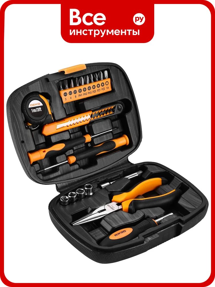 Набор инструментов для дома DEKO TZ21-1 (21 шт.) 083-2048