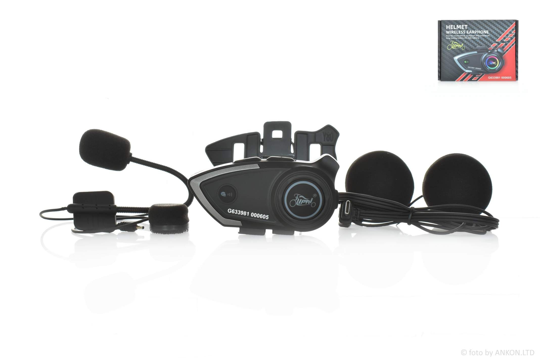 Гарнитура bluetooth для шлема на мотоцикл