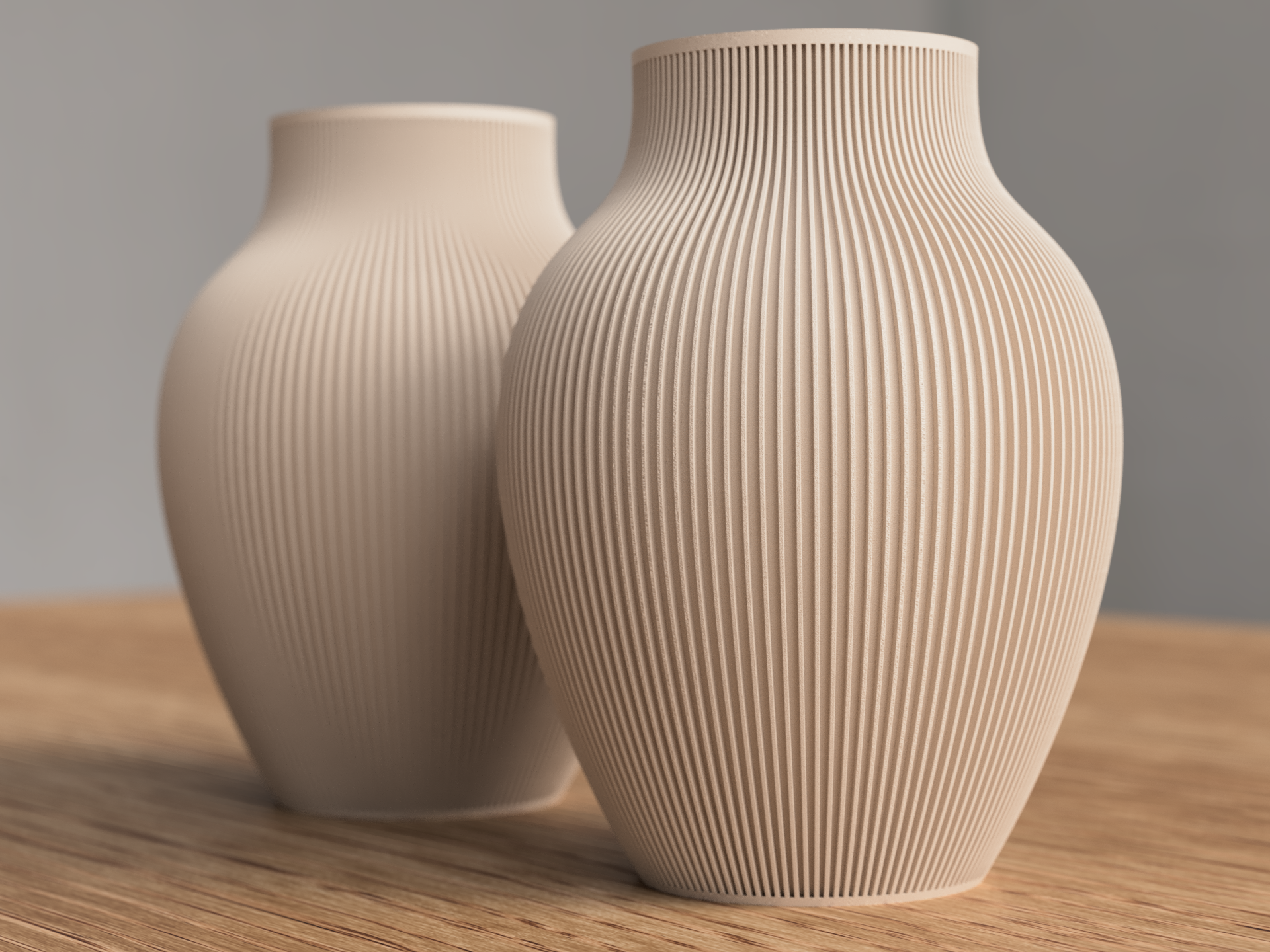 Ваза декоративная в стиле джапанди, 3D-печать, 3DOPRU арт. VASE-MW-1596531