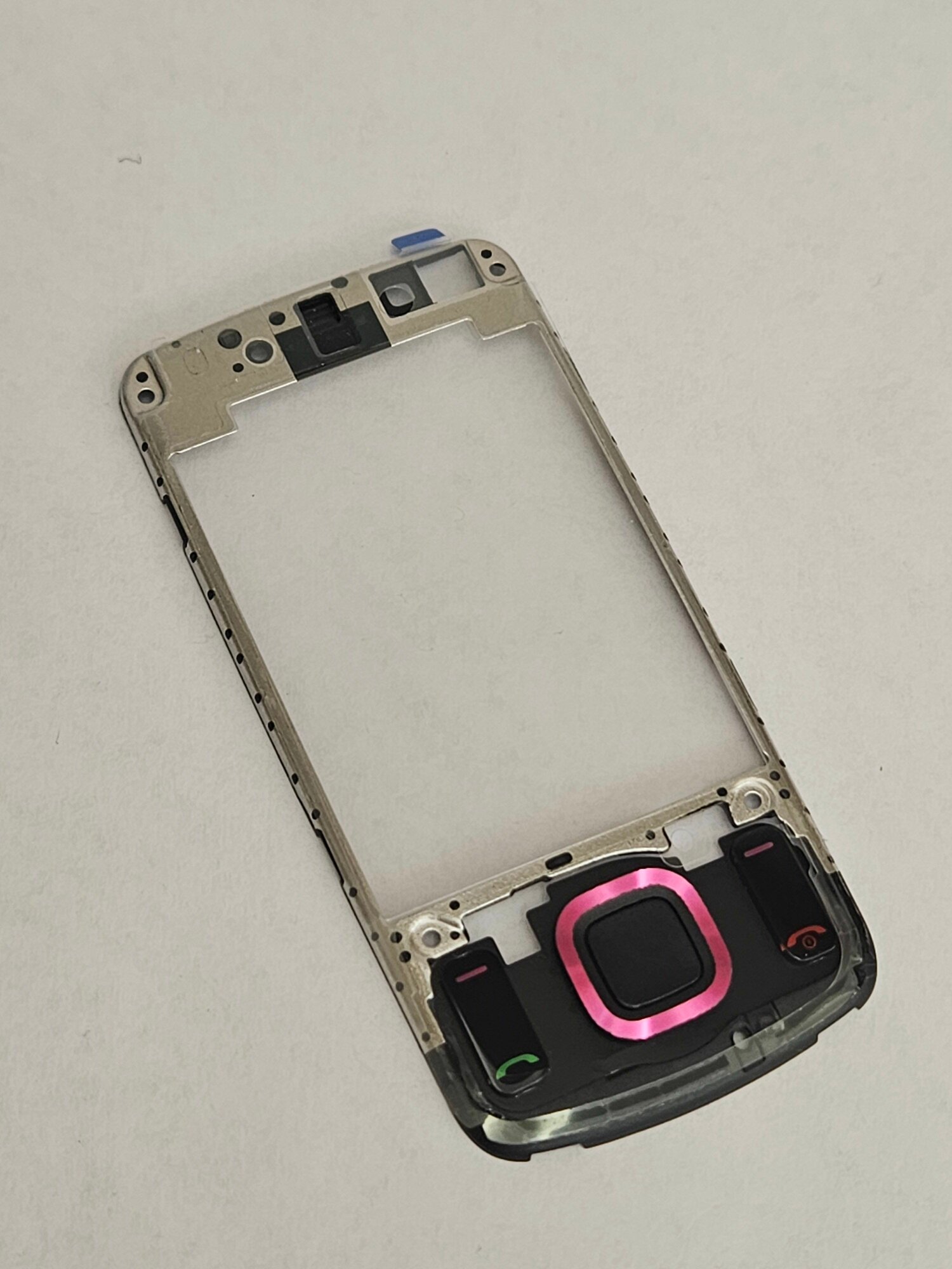 Рамка корпуса для Nokia 6600 slide (цвет - magenta) orig, p/n: 0253774
