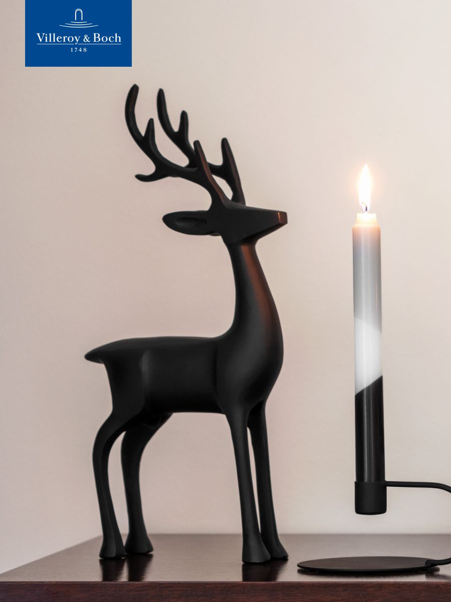 Декоративная фигурка "Олень" 36 см, Christmas Chic, Villeroy & Boch, Алюминий