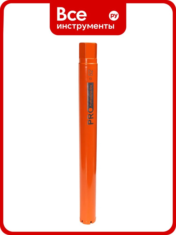 Сверло сегментное TECH-NICK Professional Line ARIX (1 1/4) 52х450 мм, железобетон, wet/dry, лазерная сварка 000.600.4603