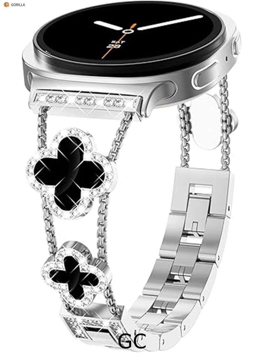 -Ремешок для Samsung Galaxy Watch 8 40 мм и 44 мм, блестящий браслет для Galaxy Watch 8 Classic 46 мм для женщин