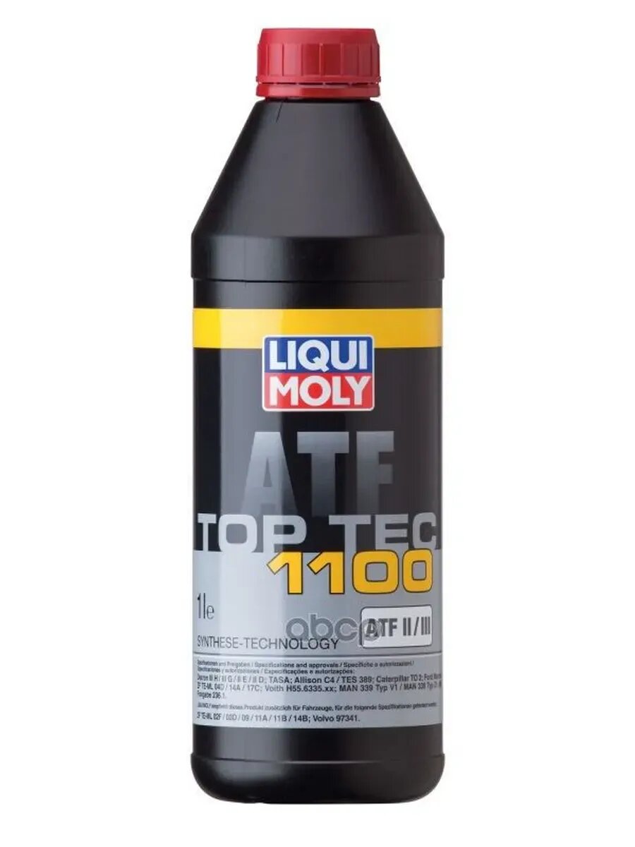 Liquimoly Top Tec Atf 1100 (1L)_ Трансмиссионное! Синт. для А