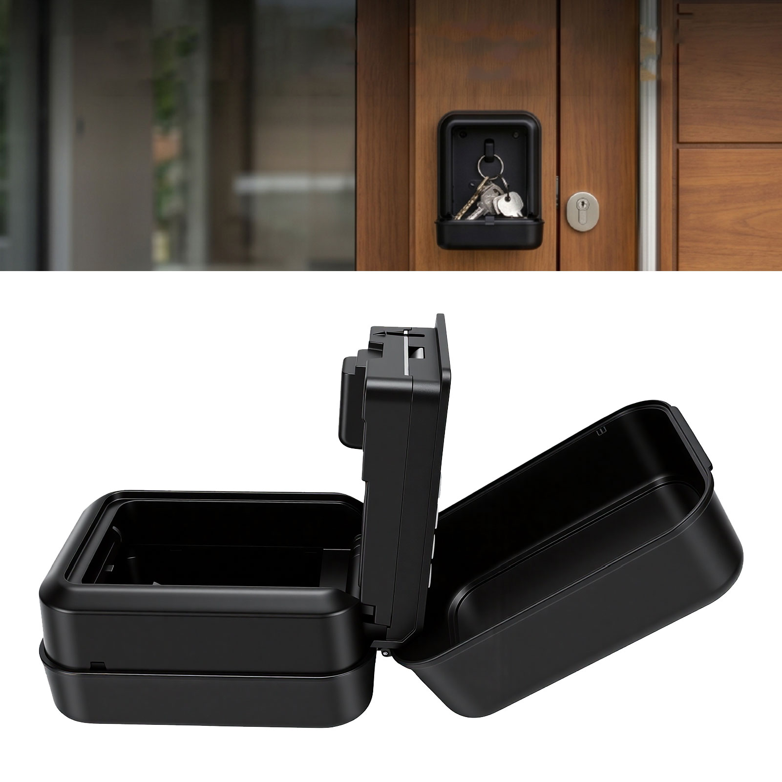 Коробка для хранения смарт-ключей Электронный замок для ключей Bluetooth Lock Box для домашнего офиса по аренде