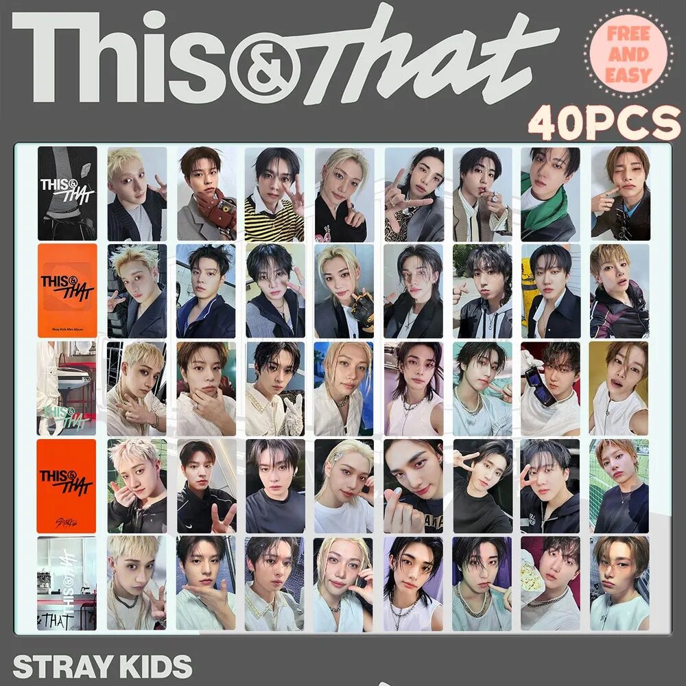 Периферийные карты STRAY KIDS THIS & THAT