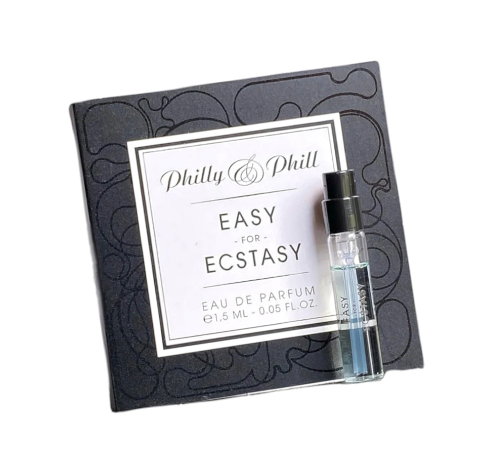 Миниатюра духов Philly & Phill Easy For Ecstasy 1.5 мл - Легко для Экстази для мужчин и женщин
