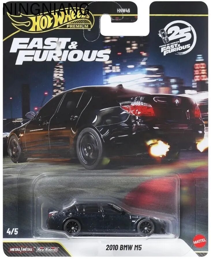 Машинка Mattel MODEL 1:64 2010 BMW M5 Die-cast Alloy Model Collection Toy Children Gifts