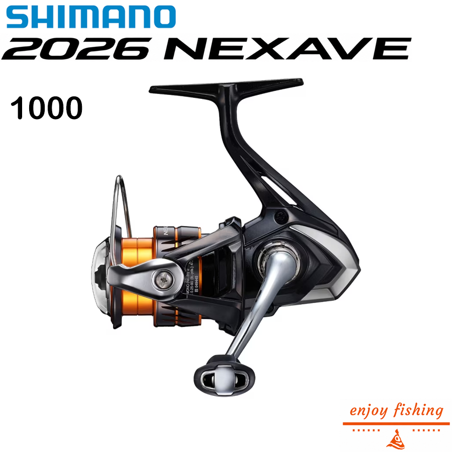SHIMANO 2026 NEXAVE 1000 Спиннинговое катушка Подходит для Морская и пресной, Малайзия