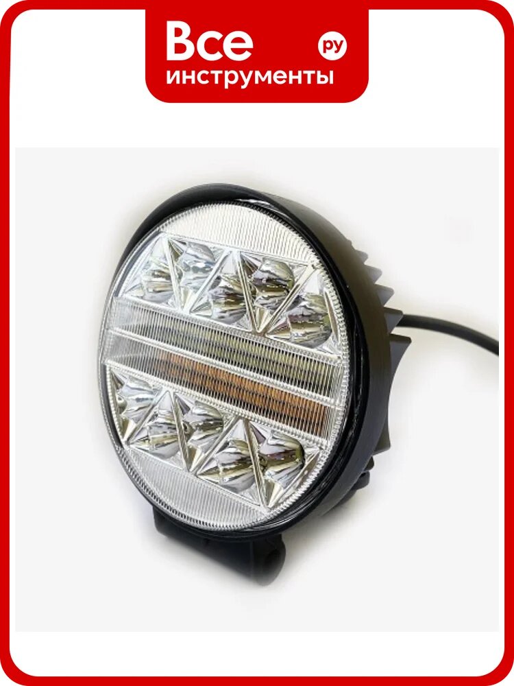 Рабочий свет ZOOML 9-30V 102W 6000К Active (Epistar/34, направленный, Ø110х45) WL-34R01-H