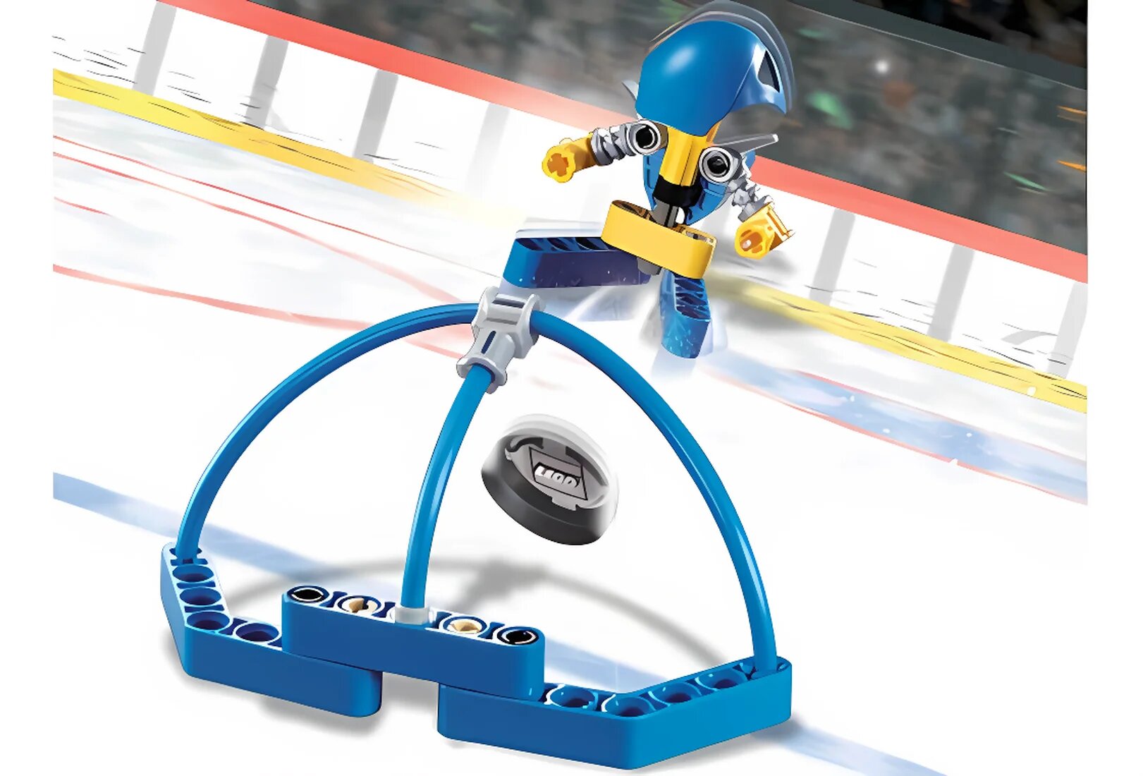 Конструктор Lego Sports 3557 Синий игрок и ворота