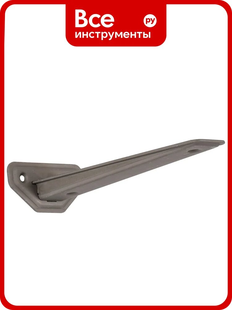 Кронштейн VORMANN 3-F-Linear 190х38 мм, оцинкованный, цвет: сталь, 00166 190 SM