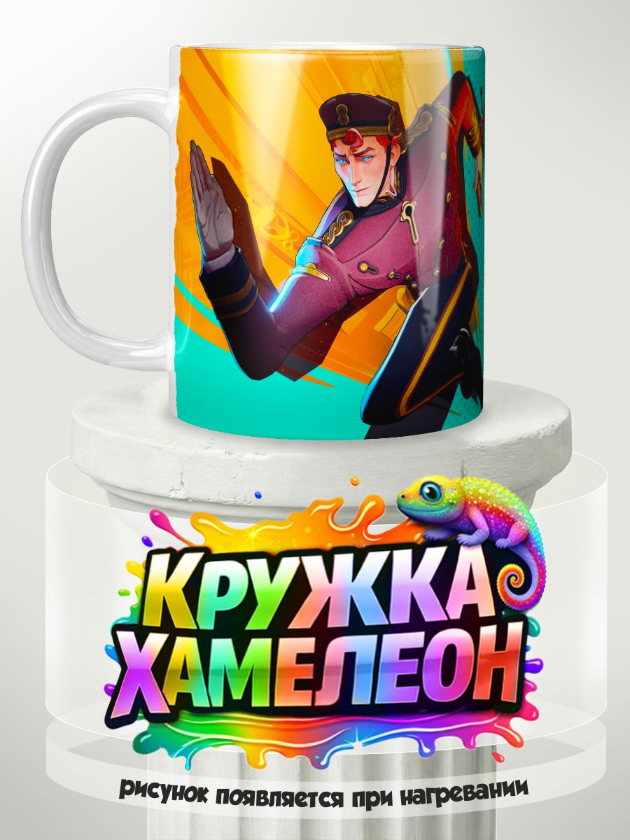 Deadlock Швейцар - кружка Хамелеон с принтом