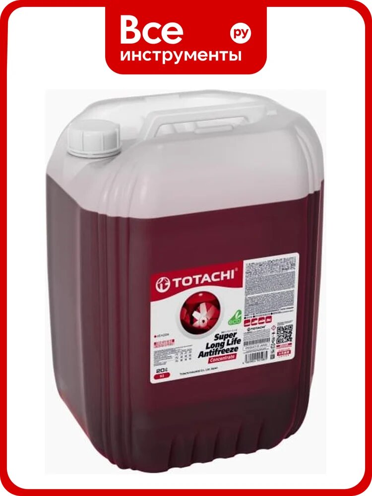Концентрат антифриза TOTACHI SUPER LLA Red, 20 л 43320