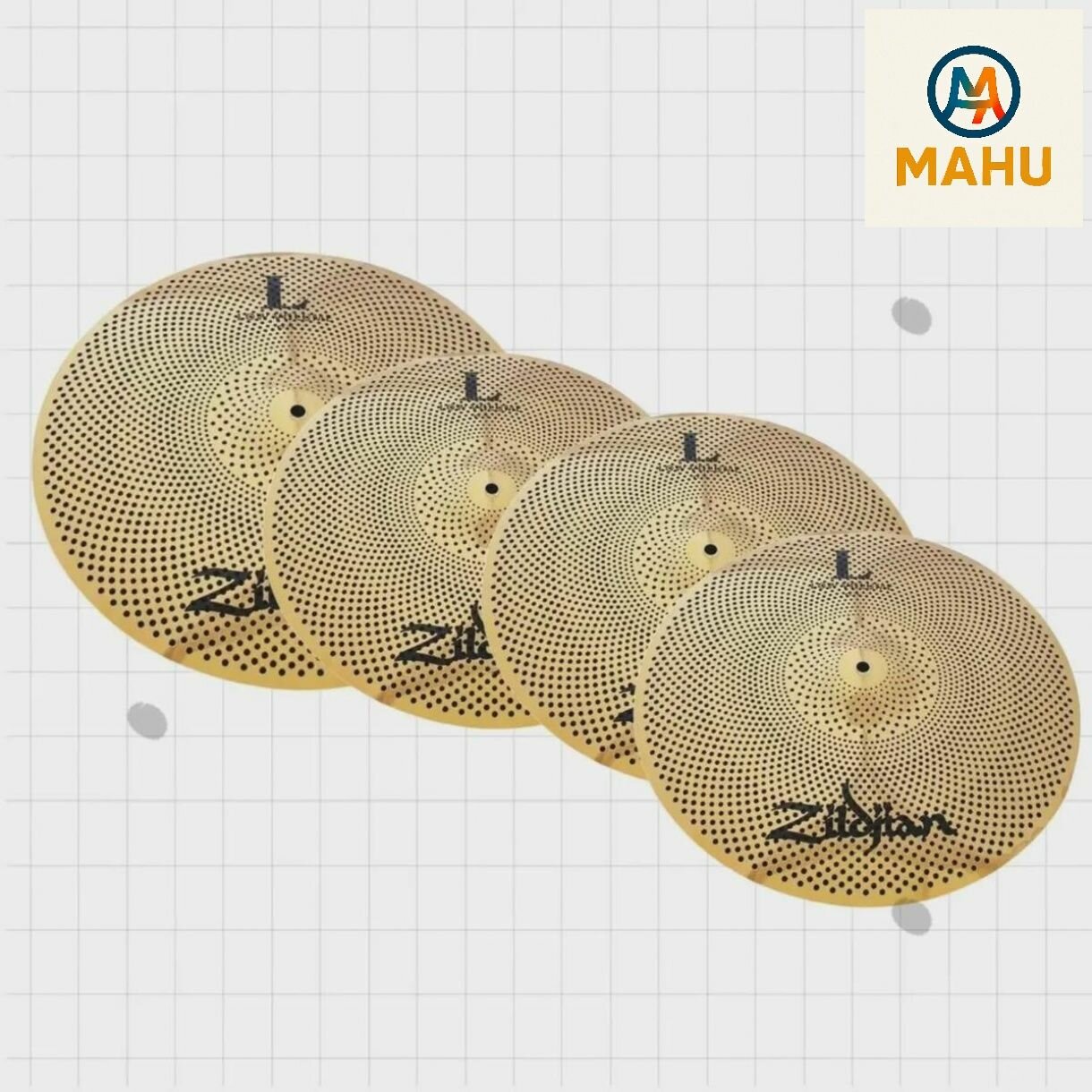 Эксклюзивный комплект тарелок Zildjian 14 14 16 18 20, созданный для тихой игры