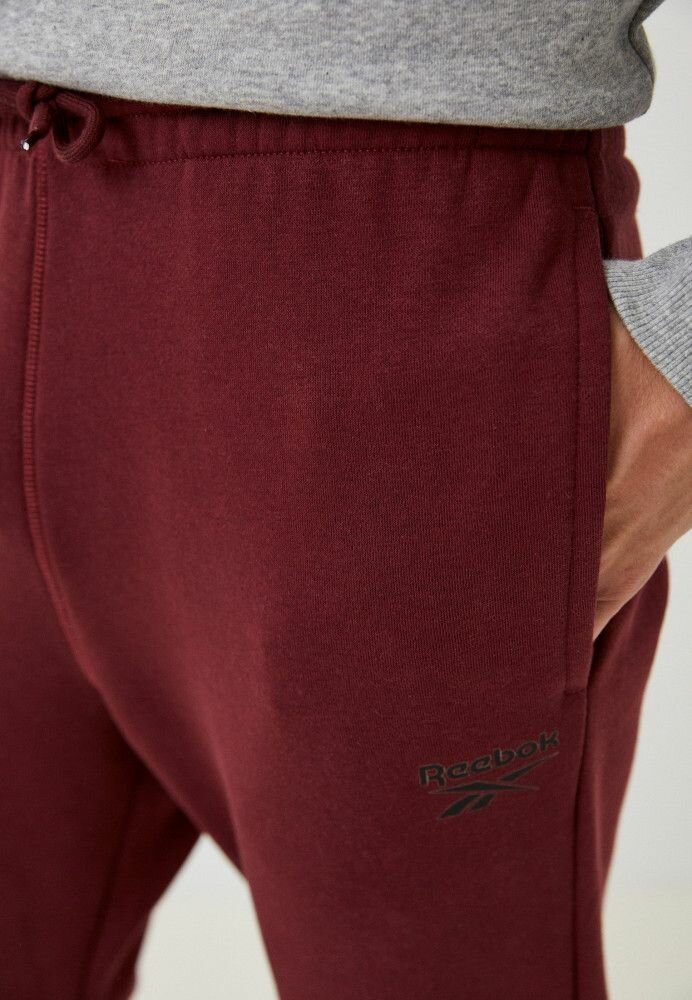 Брюки Reebok Осень-зима 2023, размер S, бордовый — фото 1