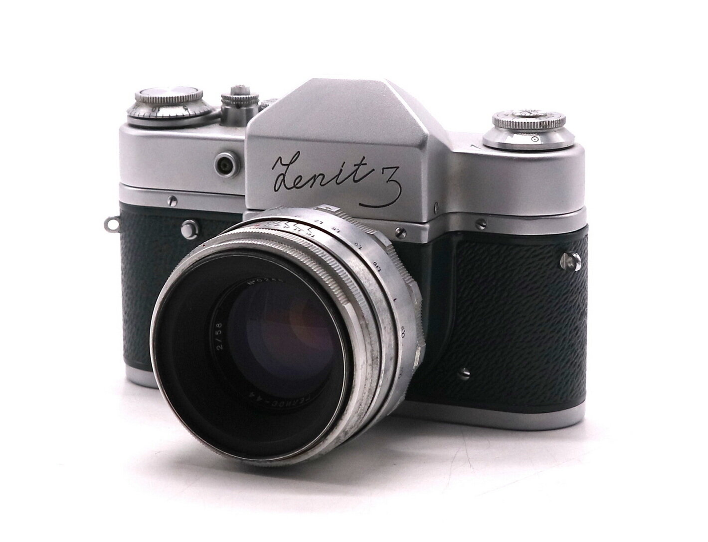 Фотокамера Зенит 3 / Zenit 3 + Гелиос-44 зеленый