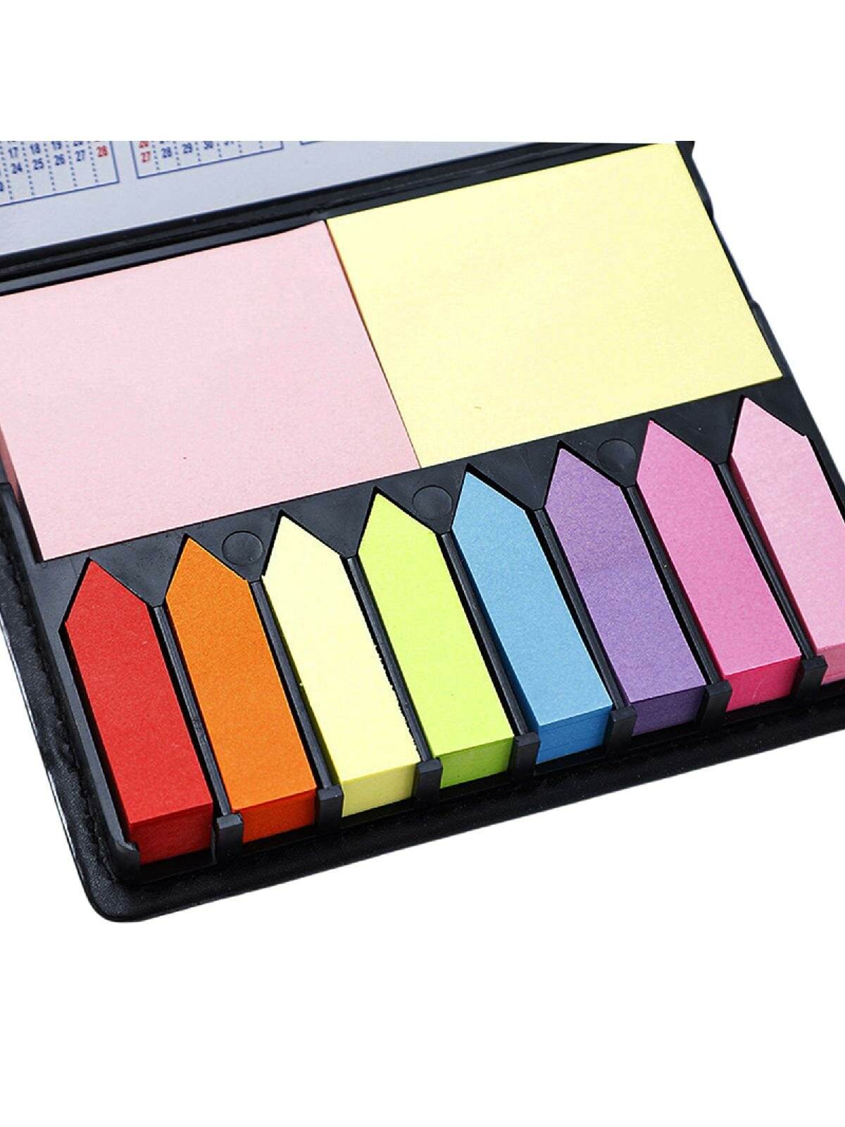 Красочный блокнот для заметок, набор самоклеящихся стикеров для использования в офисе