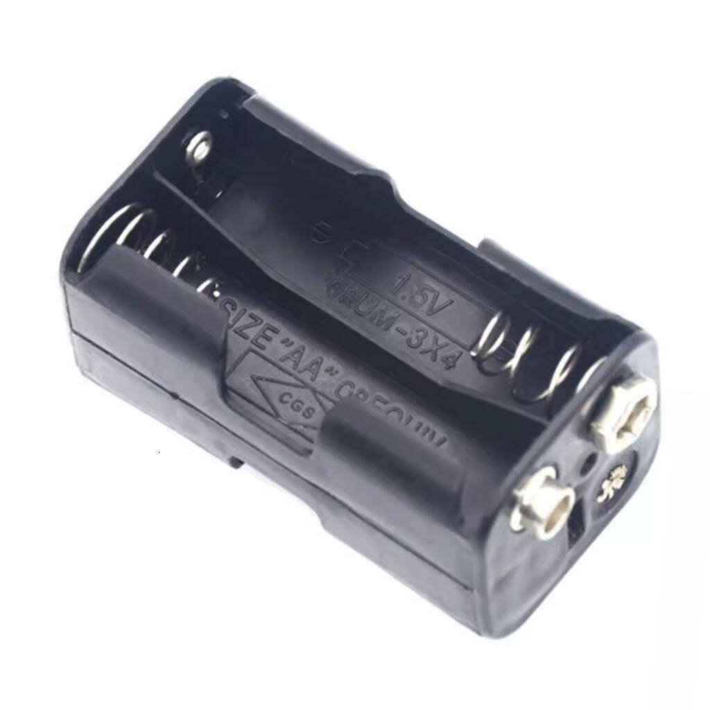 Коробка для батареек 4xAA, 5 шт.