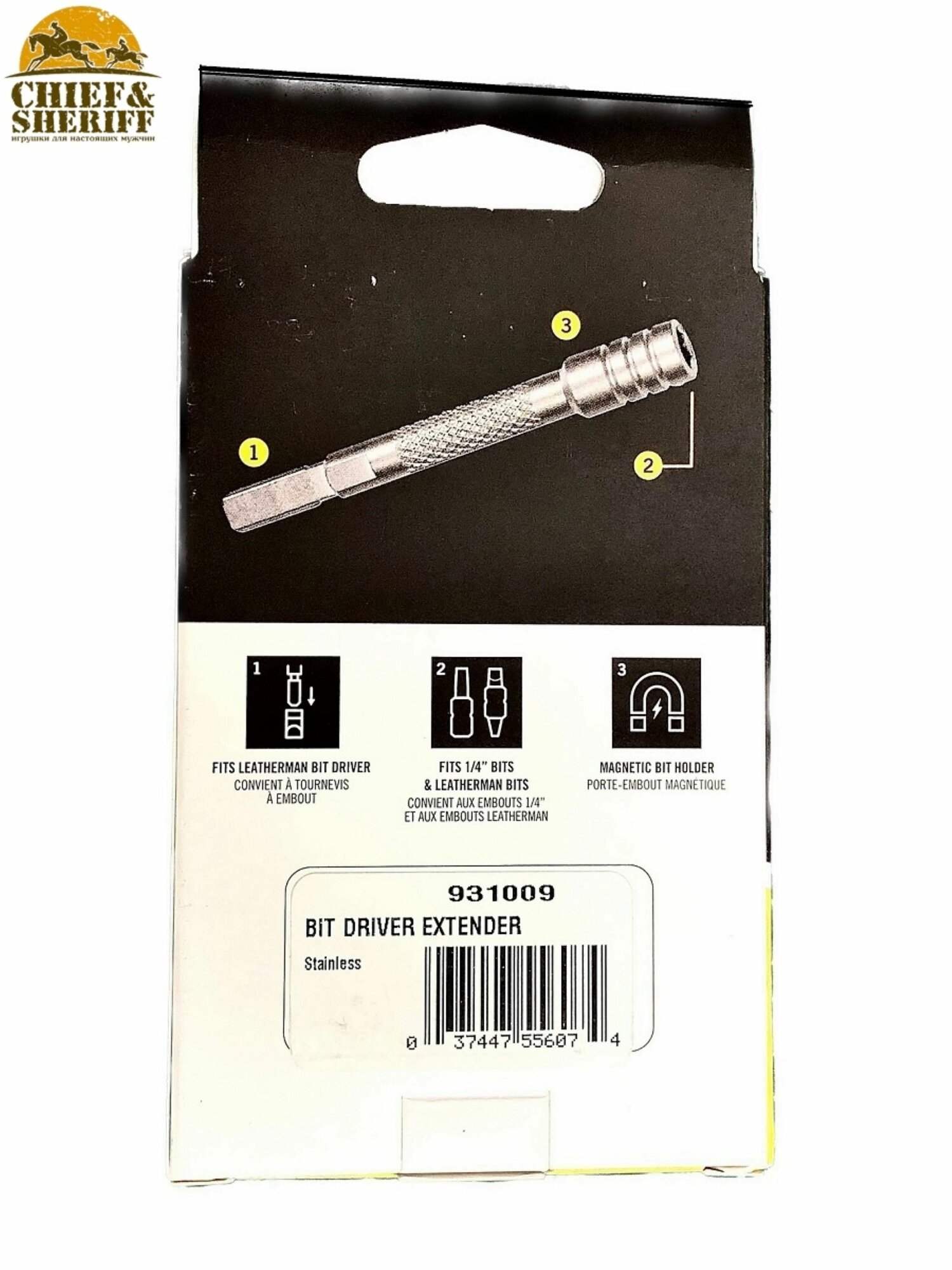 Удлинитель бит Leatherman Bit Driver Extender 931009, для мультитулов и ножей — фото 1