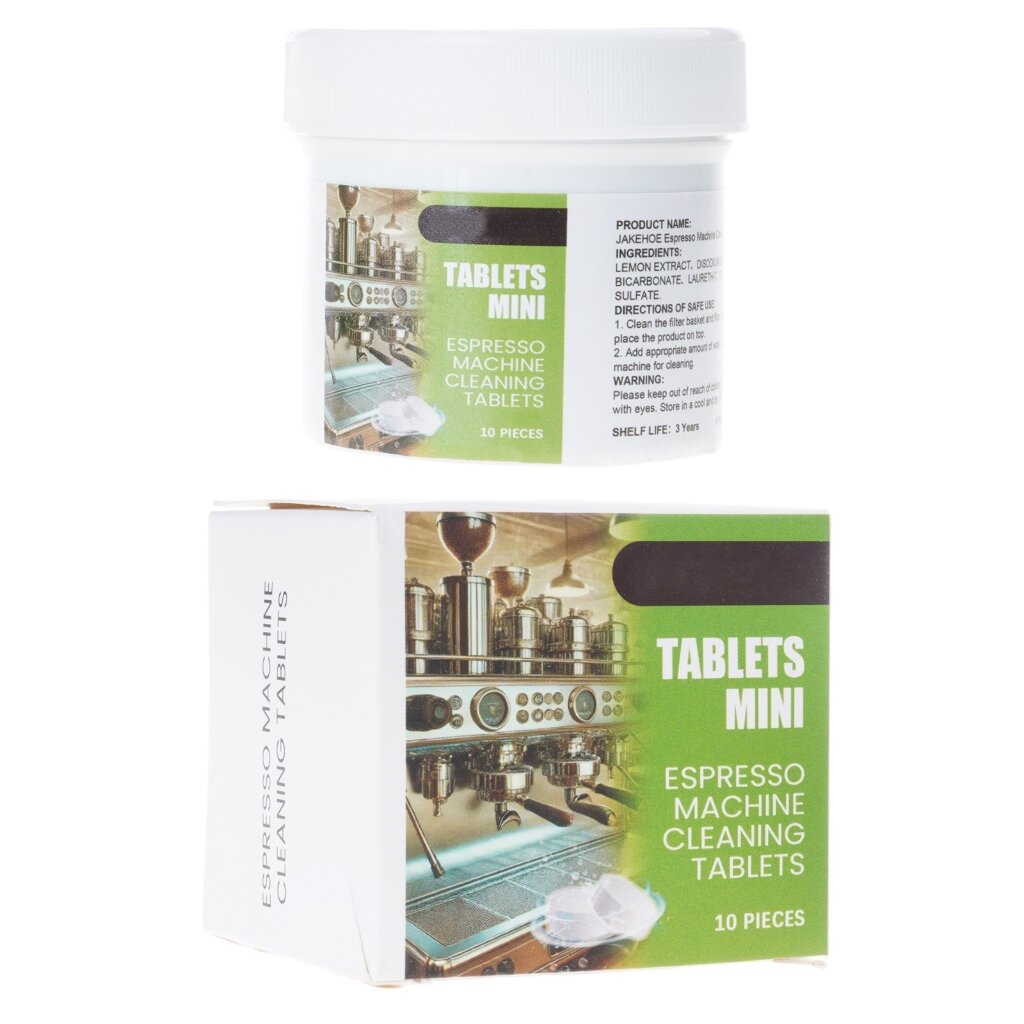 Чистящие таблетки для ухода за полностью автоматическим кофейным оборудованием предотвращают засорение