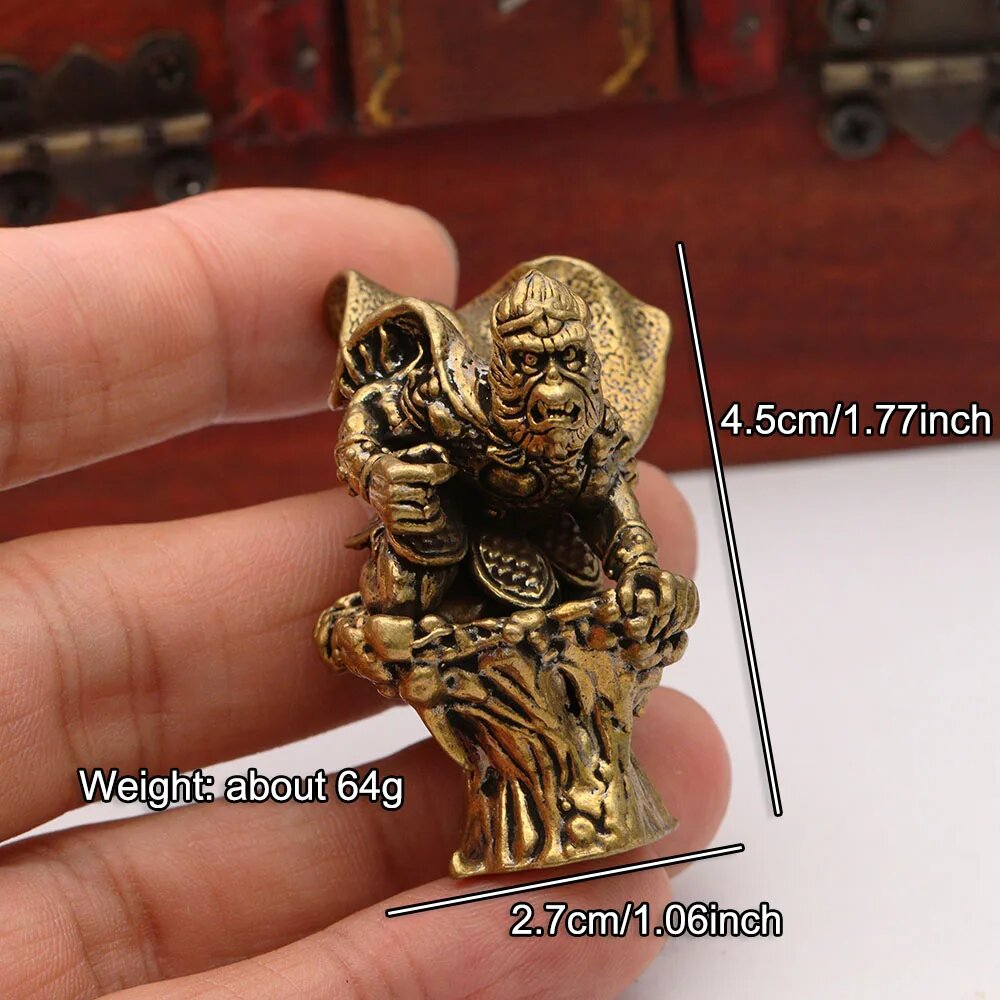 Латунные фигурки короля обезьян