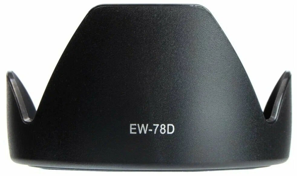 Бленда для объектива Canon EW-78D, для Canon EF-S 18-200mm, защита от "паразитного" света