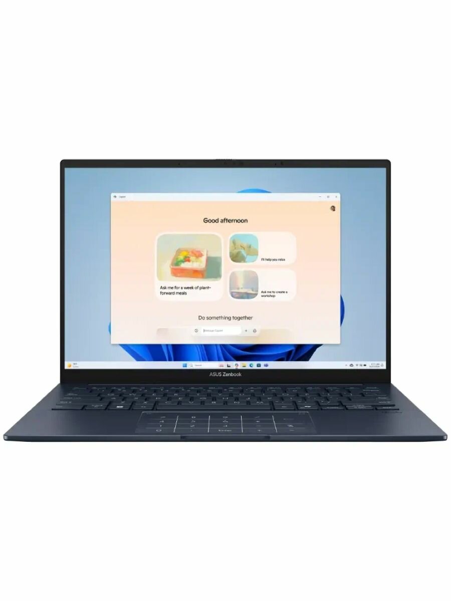 Ноутбук ASUS Zenbook 14 UX3405CA-PP1158 Core Ultra 7255H/16GB/1 Тб SSD/14"/noOS
