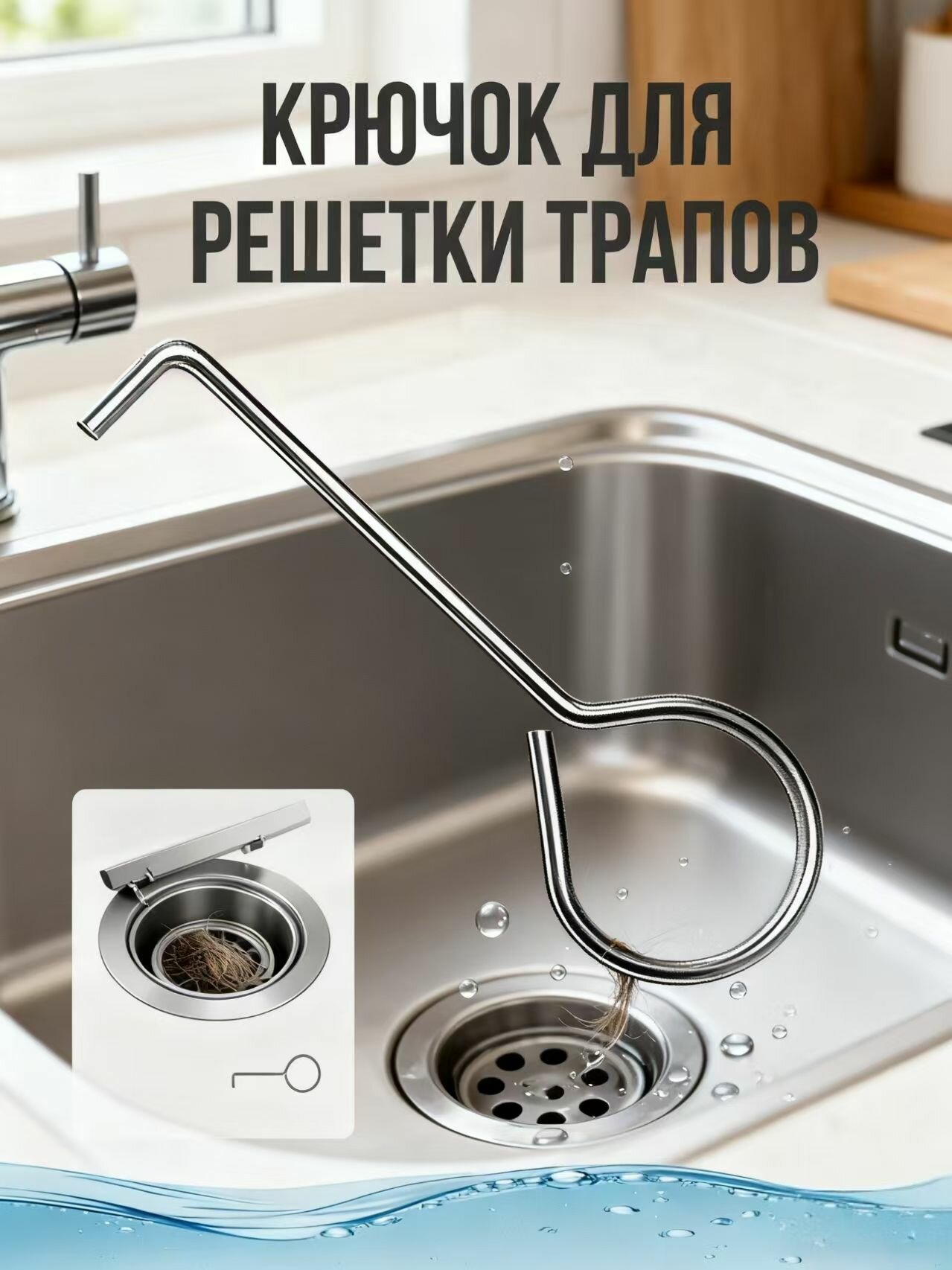 Комплектующие для душевого лотка,