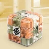 Игровые игрушки-лабиринты с 3D-головоломками, Кубик Рубика на шарикоподшипниках, Сенсорные игрушки