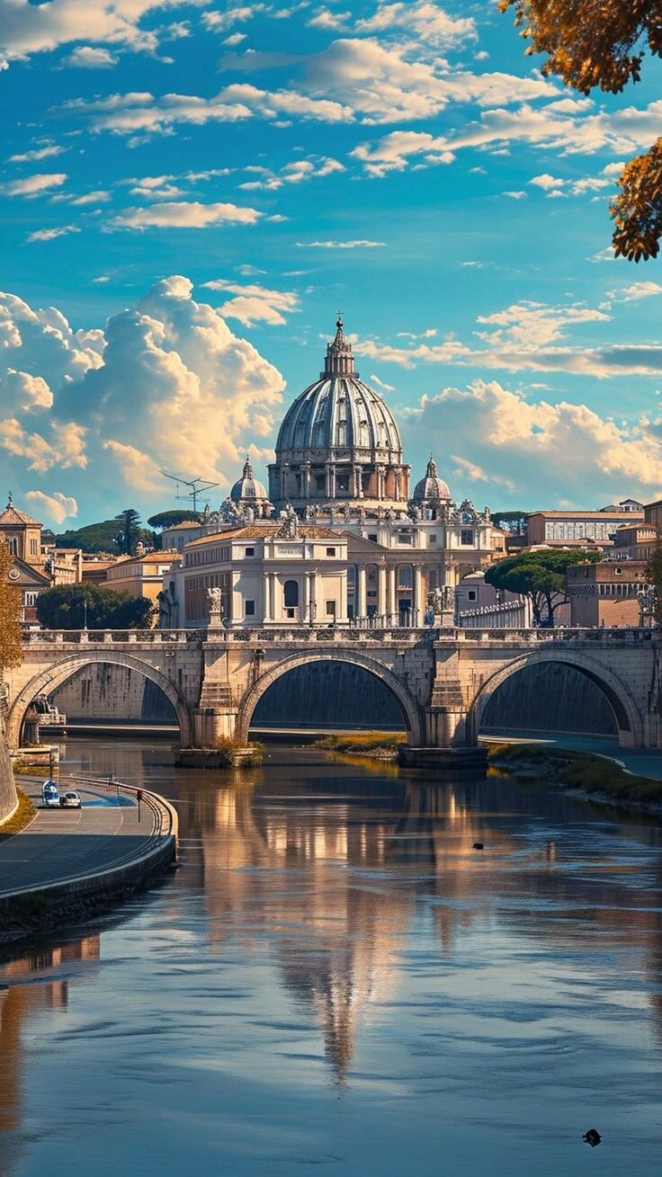 Алмазная живопись "Вид на Казанский собор / Утро в Санкт-Петербурге", 5D, круглая, 40x50 см. Производитель: Brose Art.